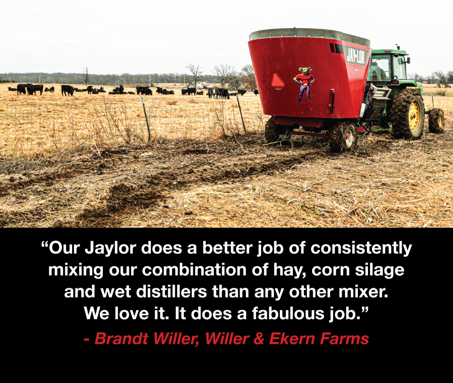 Jaylor Vertical TMR Mixer Wagons – Stretch Your Feed | Jaylor